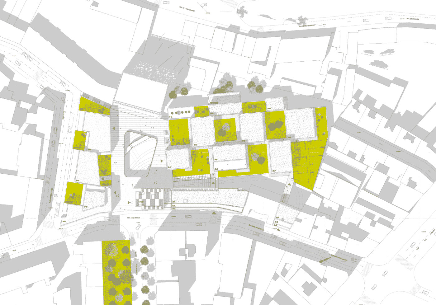 Restructuration des ateliers RATP, Paris 13e - Saroam